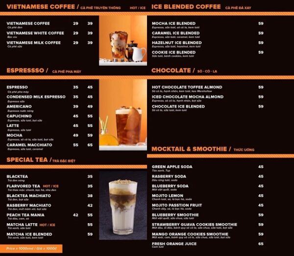 intuigiaytriphat: Tại sao in menu cà phê lại quan trọng và cần thiết?