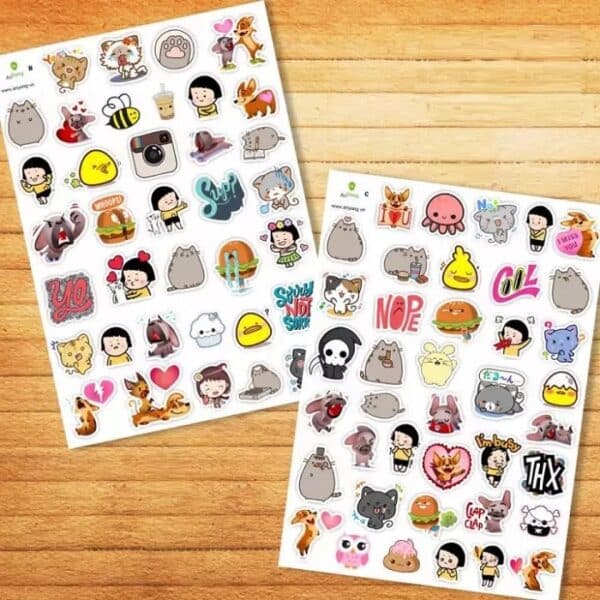 Hình Sticker Cute | Mẫu Sticker Dễ Thương [ Top 100+ Mẫu]