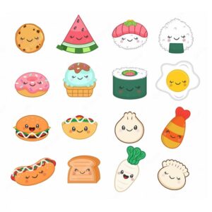 Tổng Hợp Những Mẫu Sticker Cute Food, Sticker Đồ Ăn Đẹp Nhất - In Sắc Màu