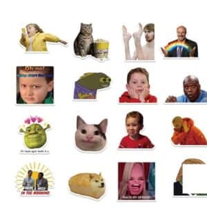 Top 50+ Mẫu Sticker Hài Hước, Vui Nhộn Được Nhiều Người Thích - In Sắc Màu