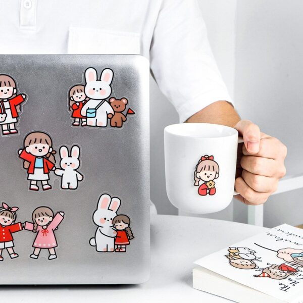 101+ Mẫu Sticker Cô Gái Cute, Dễ Thương Được Yêu Thích Nhất 2026 - In ...