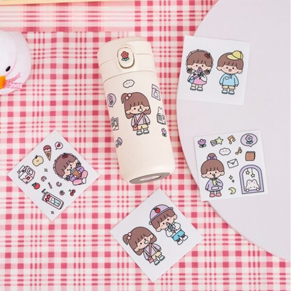 101+ Mẫu Sticker Cô Gái Cute, Dễ Thương Được Yêu Thích Nhất 2024 - In ...