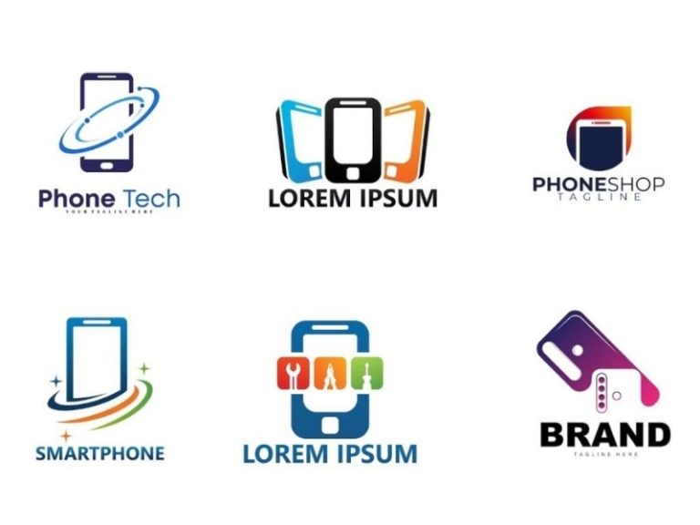 100+ Logo Cửa Hàng Điện Thoại Đẹp, Ấn Tượng 2026 - In Sắc Màu