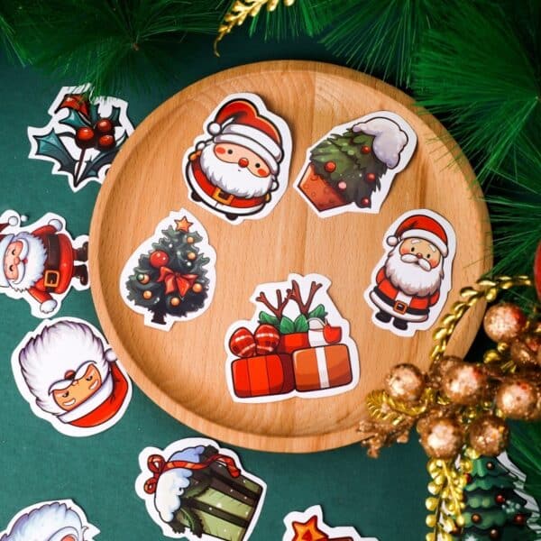 50+ Mẫu Sticker Noel Đẹp Trang Trí Lễ Giáng Sinh - In Sắc Màu