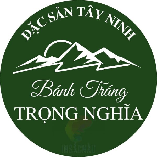 35+ Mẫu Thiết Kế Logo Bánh Tráng Đẹp, Ý Tưởng Độc Đáo - In Sắc Màu