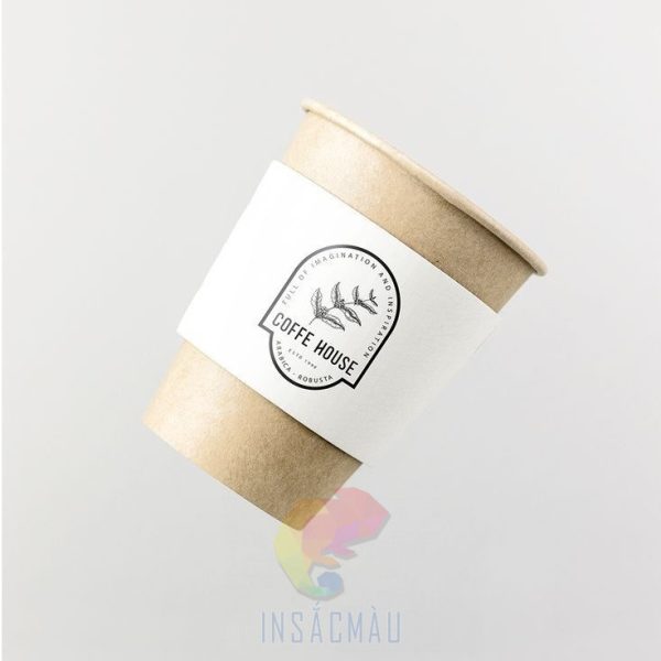 In Cover Ly Giấy, Cover Cốc Giấy Chống Nóng Theo Yêu Cầu, Giá Rẻ - In ...
